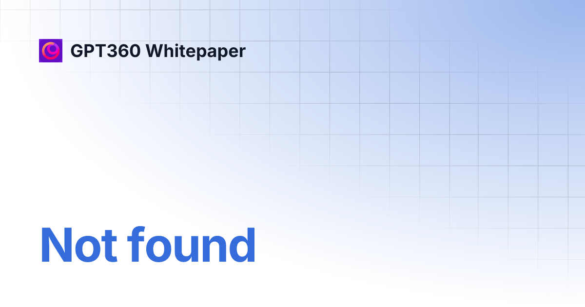 For Community Owners | GPT360 Whitepaper